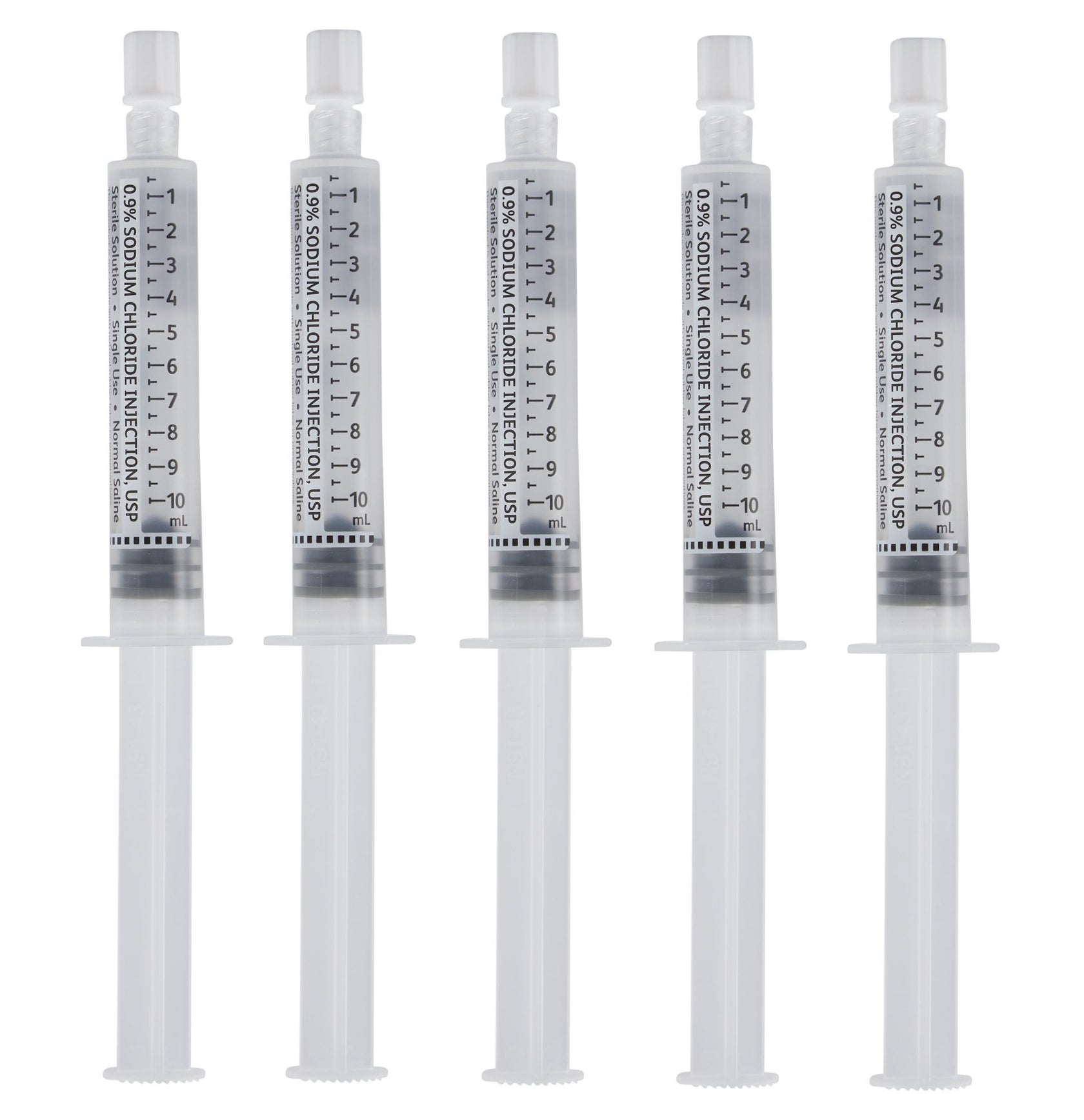 Pre-Filled Normal Saline Flush Syringe, 10mL - 5 Pack – IV Supply Clinic