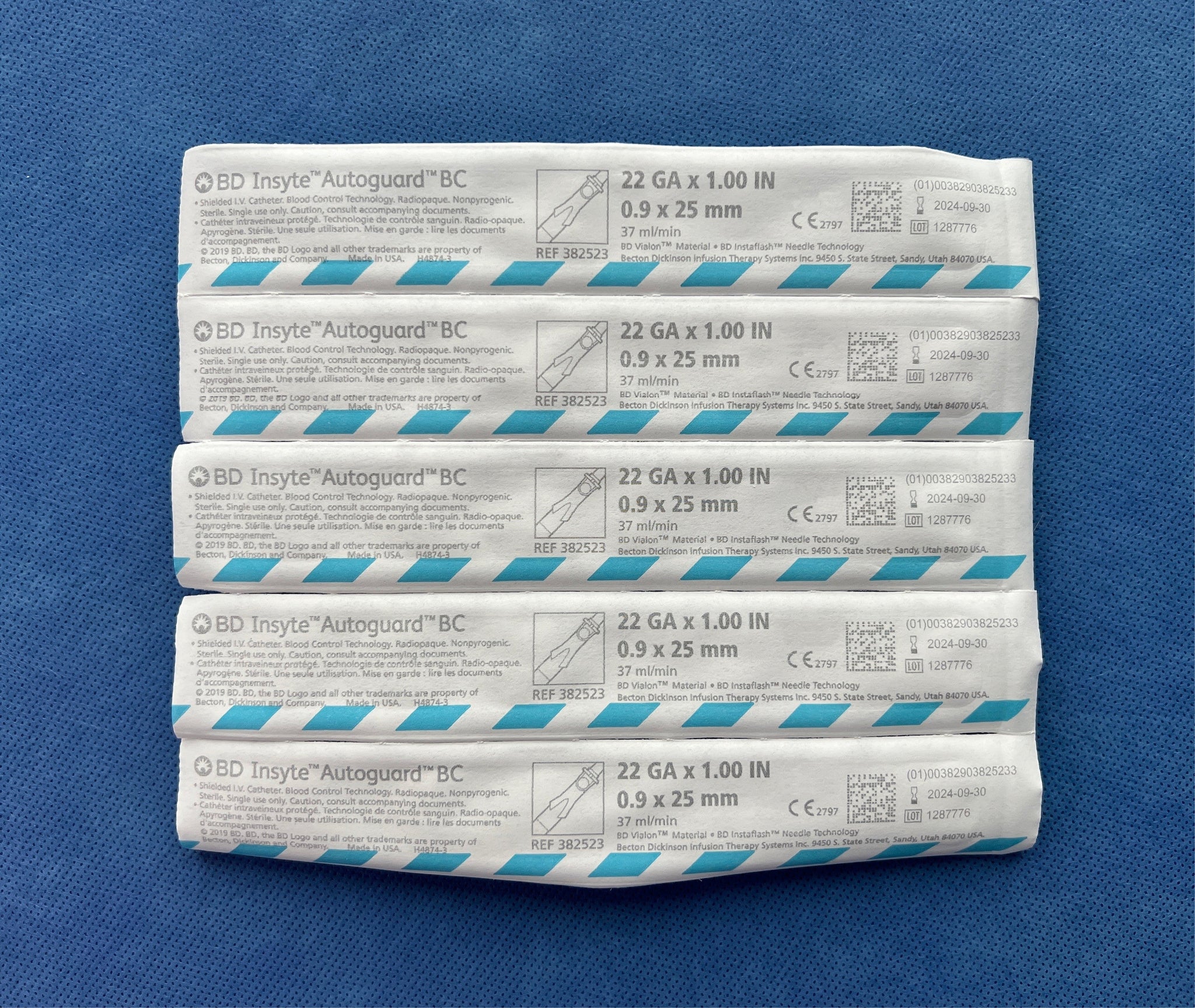 Shielded IV Catheter - 18G / 20G / 22G / 24G - 5 Pack – IV Supply Clinic