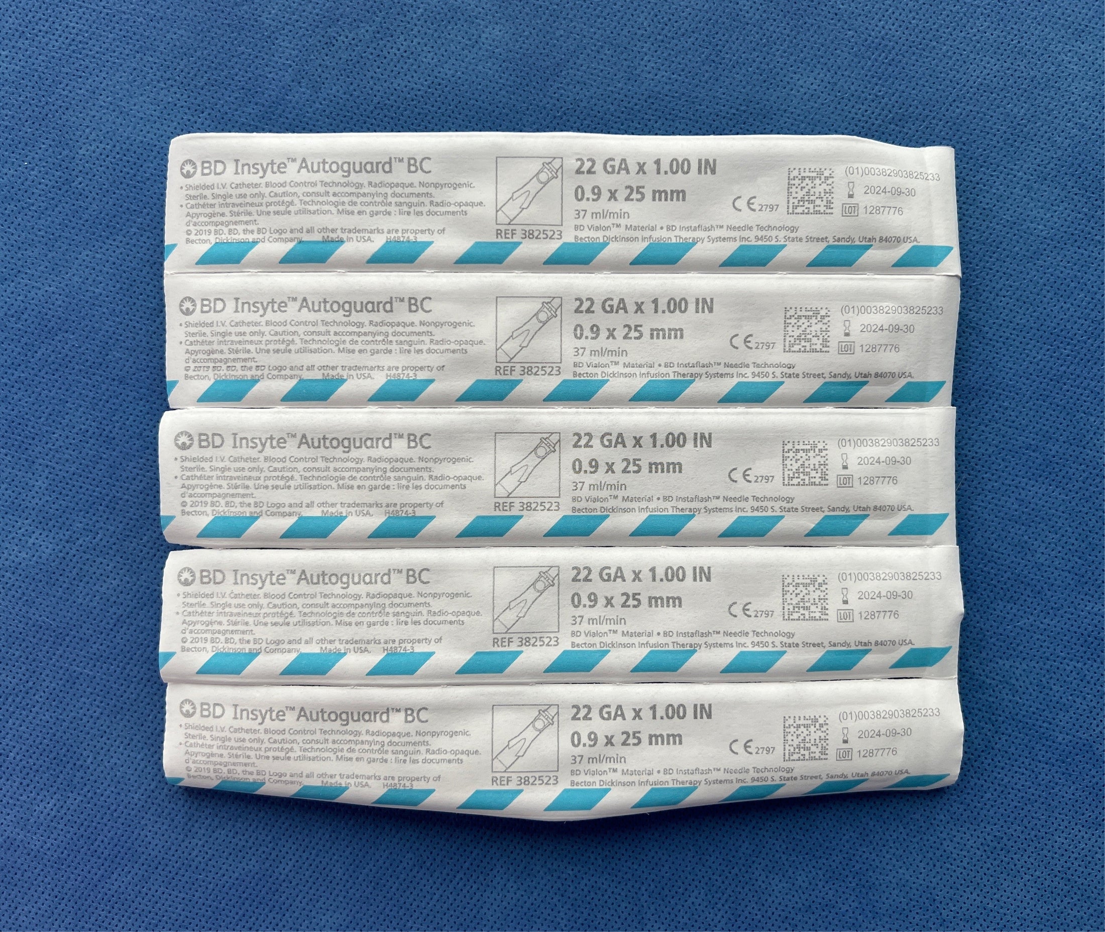 Shielded IV Catheter - 18G / 20G / 22G / 24G - 5 Pack – IV Supply Clinic