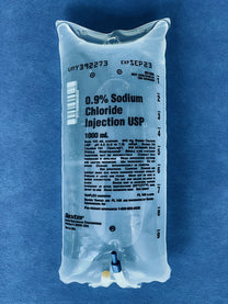 No Rx Required - IV Fluid Bag 0.9% Sodium Chloride (Normal Saline Solu ...