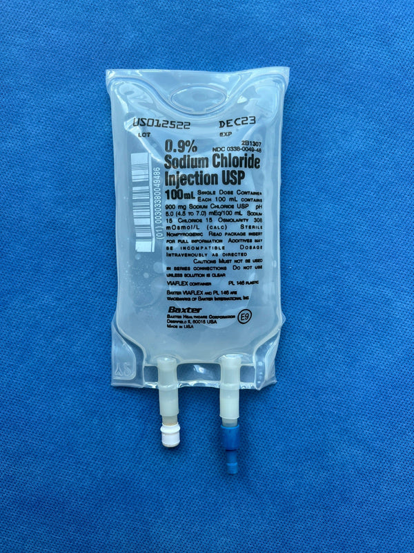 No Rx Required - IV Fluid Bag 0.9% Sodium Chloride (Normal Saline Solu ...
