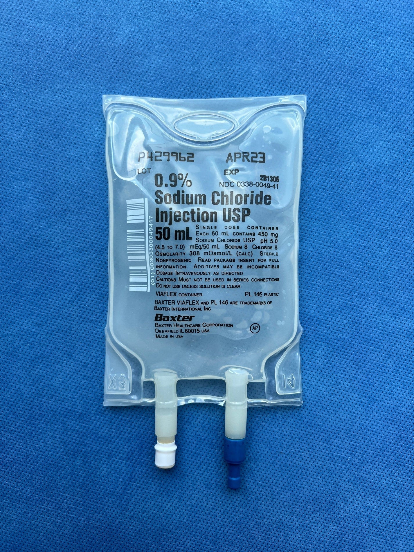 No Rx Required - IV Fluid Bag 0.9% Sodium Chloride (Normal Saline Solu – IV Supply Clinic